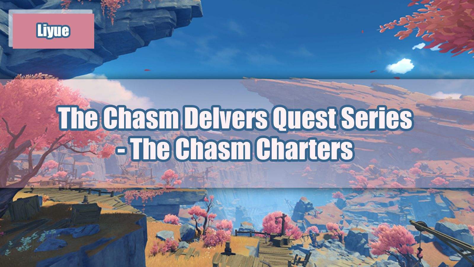 The Chasm Delvers Quest Series Compilation Genshin Impact | HoYoLAB