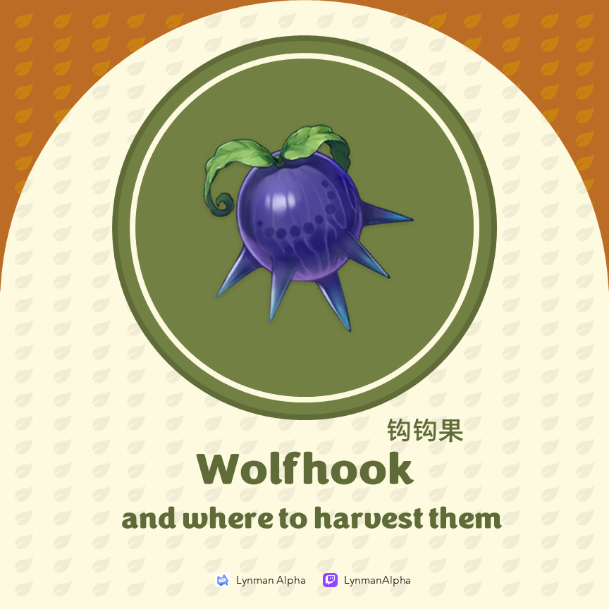 Wolfhook | Material Collection Guide [v3.5] Genshin Impact | HoYoLAB
