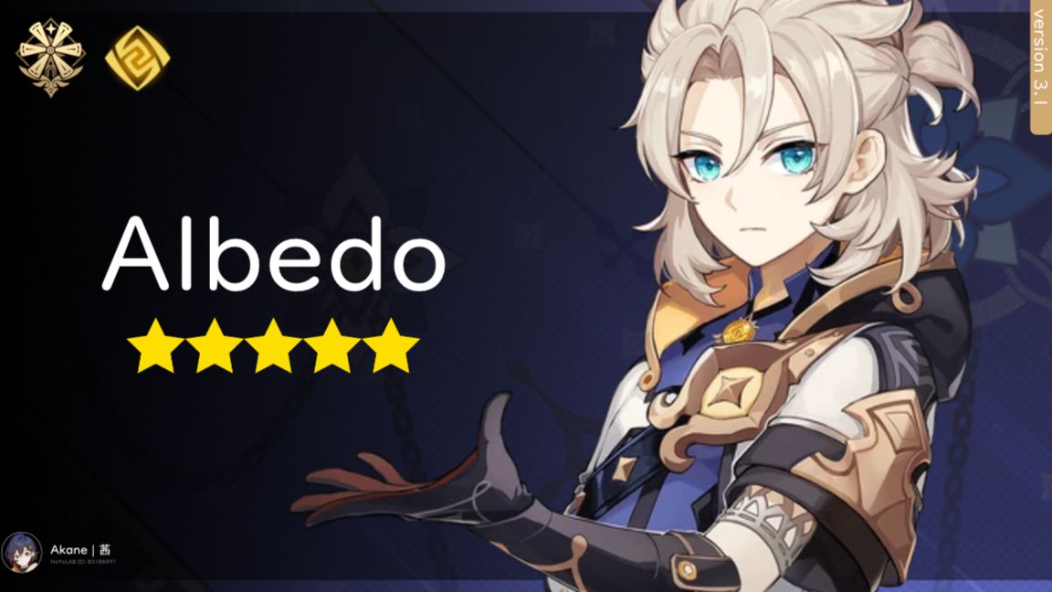 [Version 3.1] Albedo Sub DPS Guide Genshin Impact | HoYoLAB