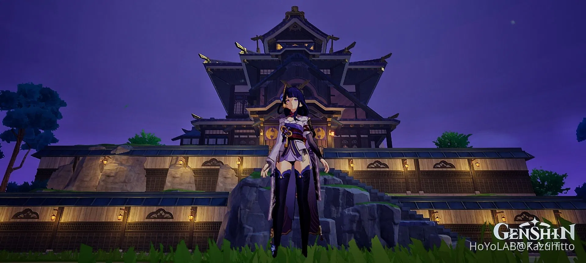 Raiden Shogun's Fortress Genshin Impact | HoYoLAB