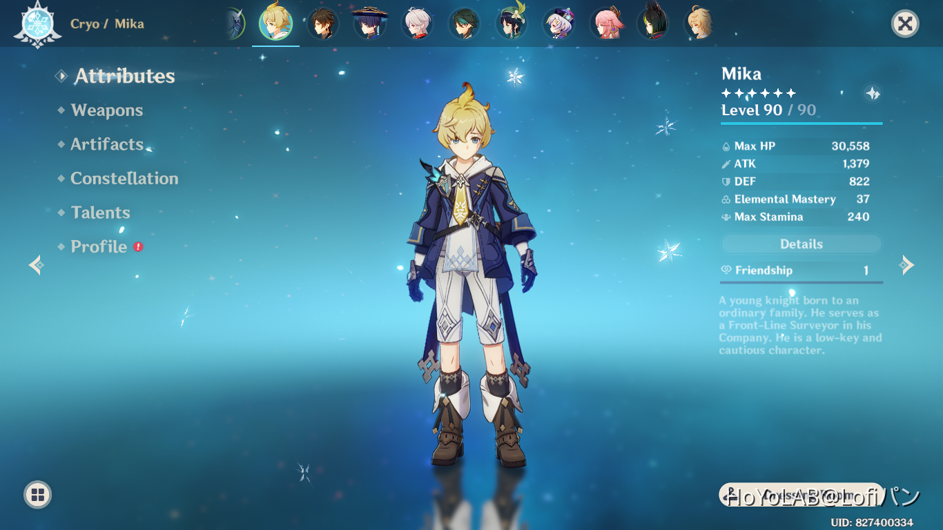 Mika my child Genshin Impact | HoYoLAB