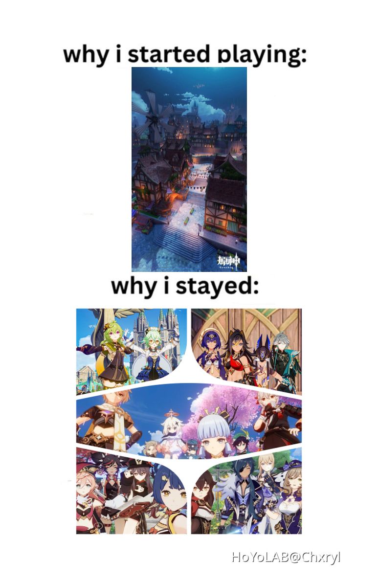 WHY I STARTED VS WHY I STAYED Genshin Impact | HoYoLAB