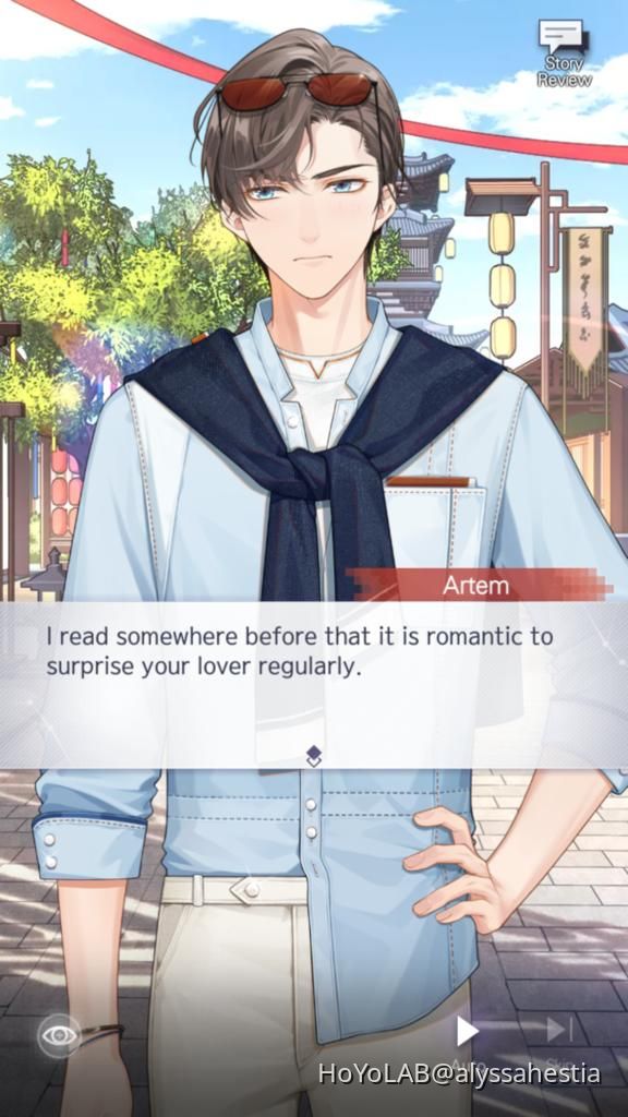 artem be always raising my standards Tears of Themis | HoYoLAB