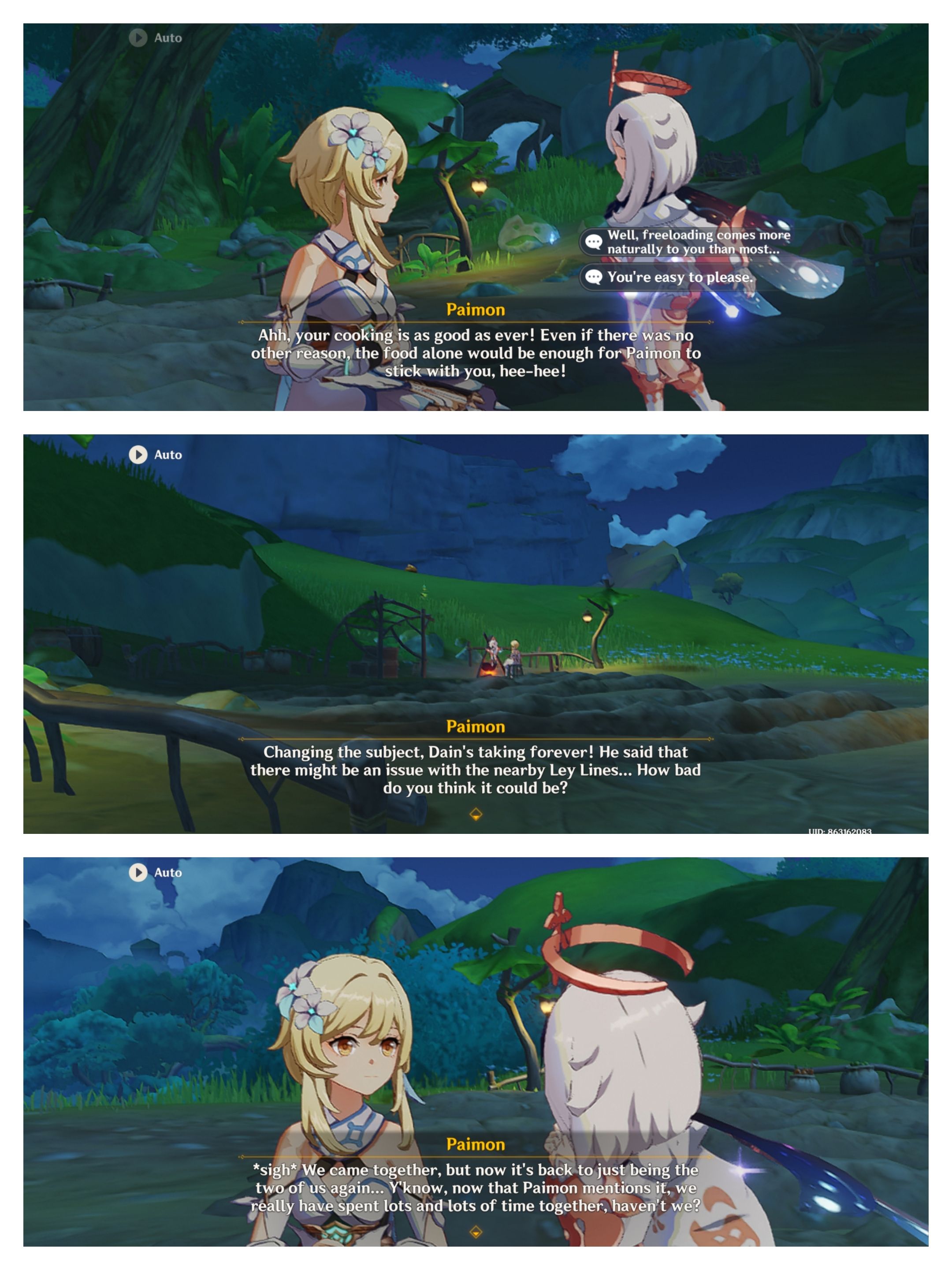 Traveler & Paimon 🥰💖 (SPOILER ALERT) Genshin Impact | HoYoLAB