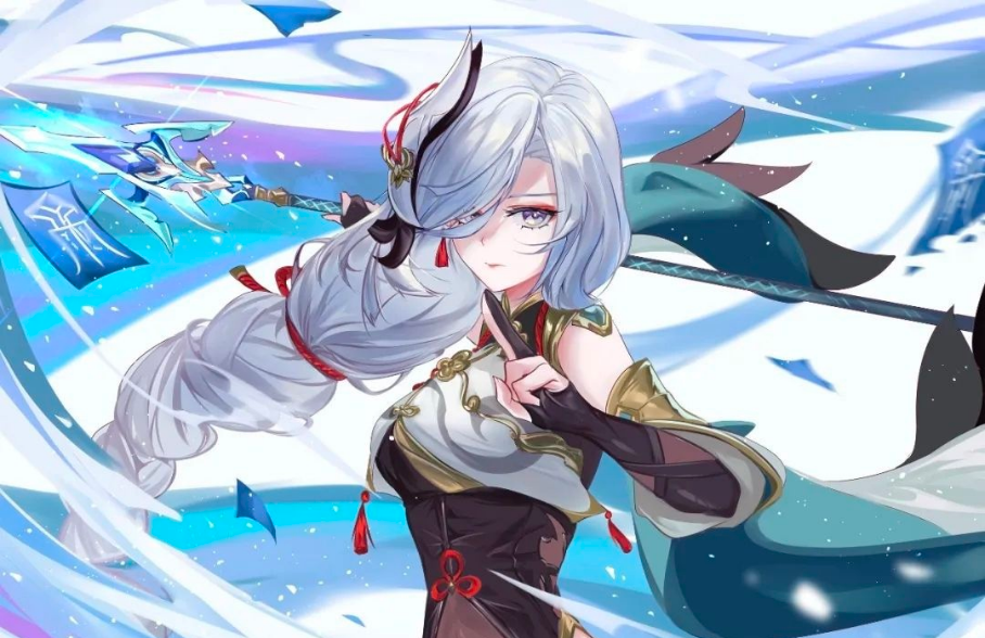 Character Analysis | Shenhe | How to choose weapons for Shenhe? It has ...