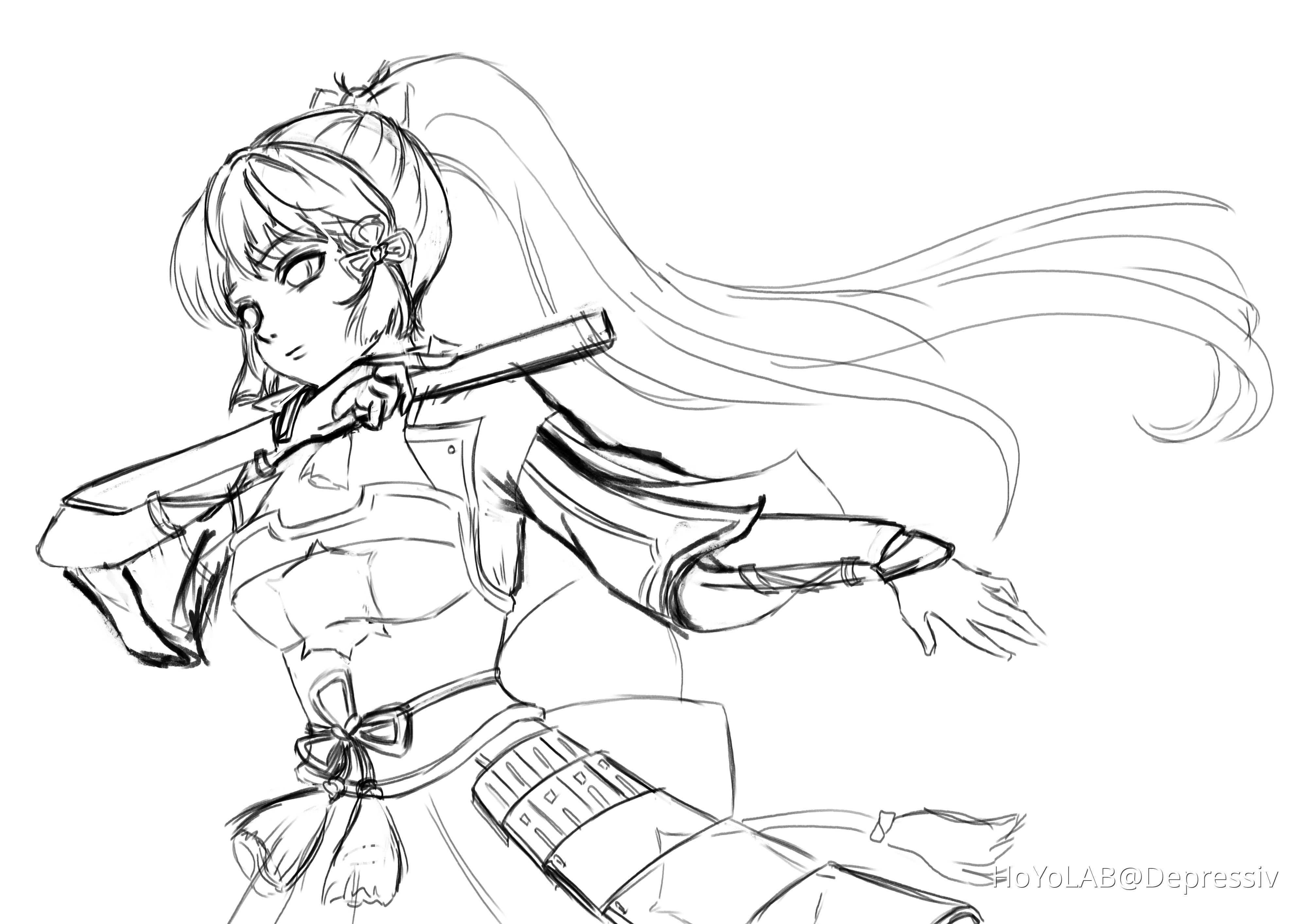 FanArt Kamisato Ayaka Genshin Impact | HoYoLAB