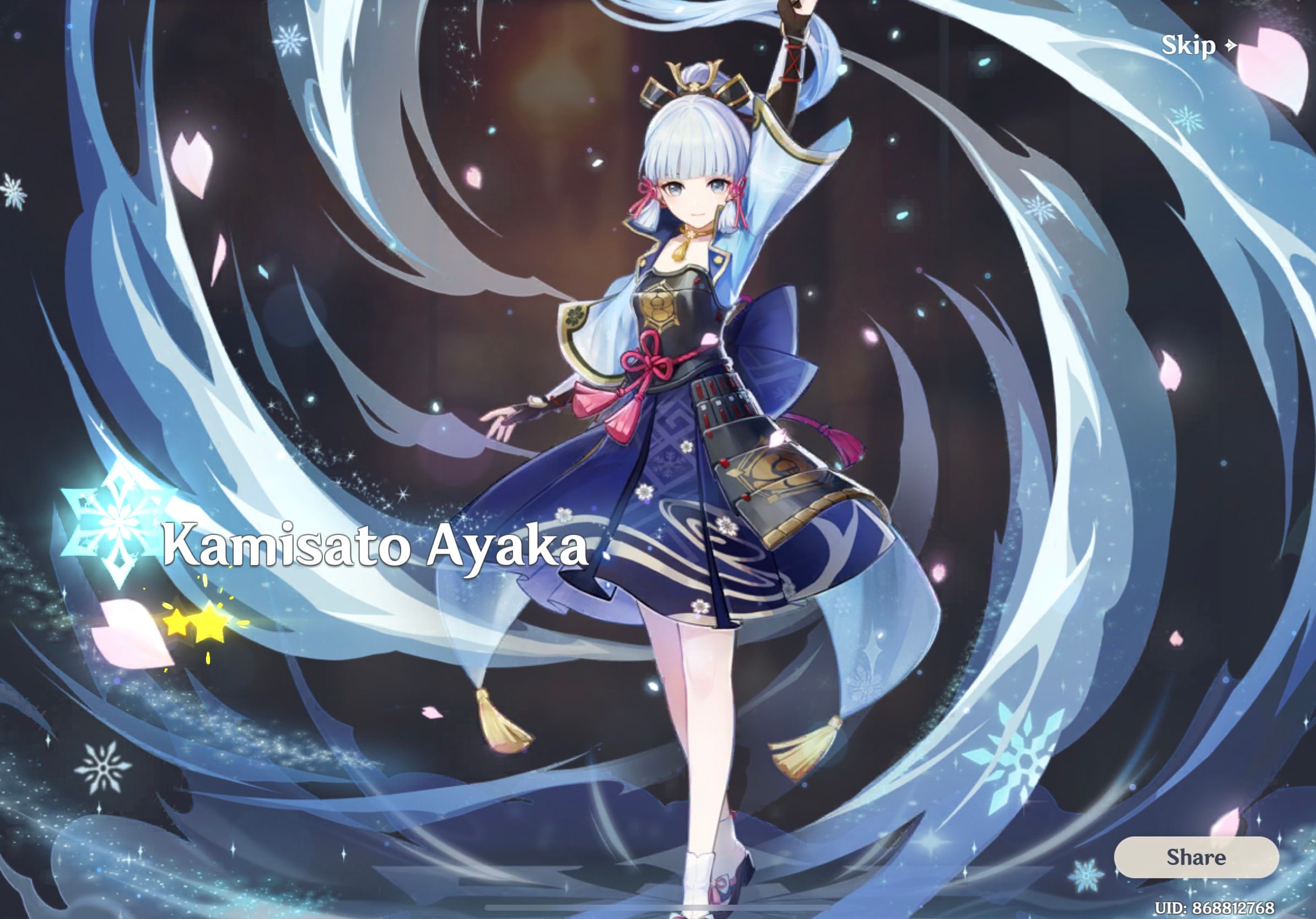 My first two Ayaka pulls Genshin Impact | HoYoLAB