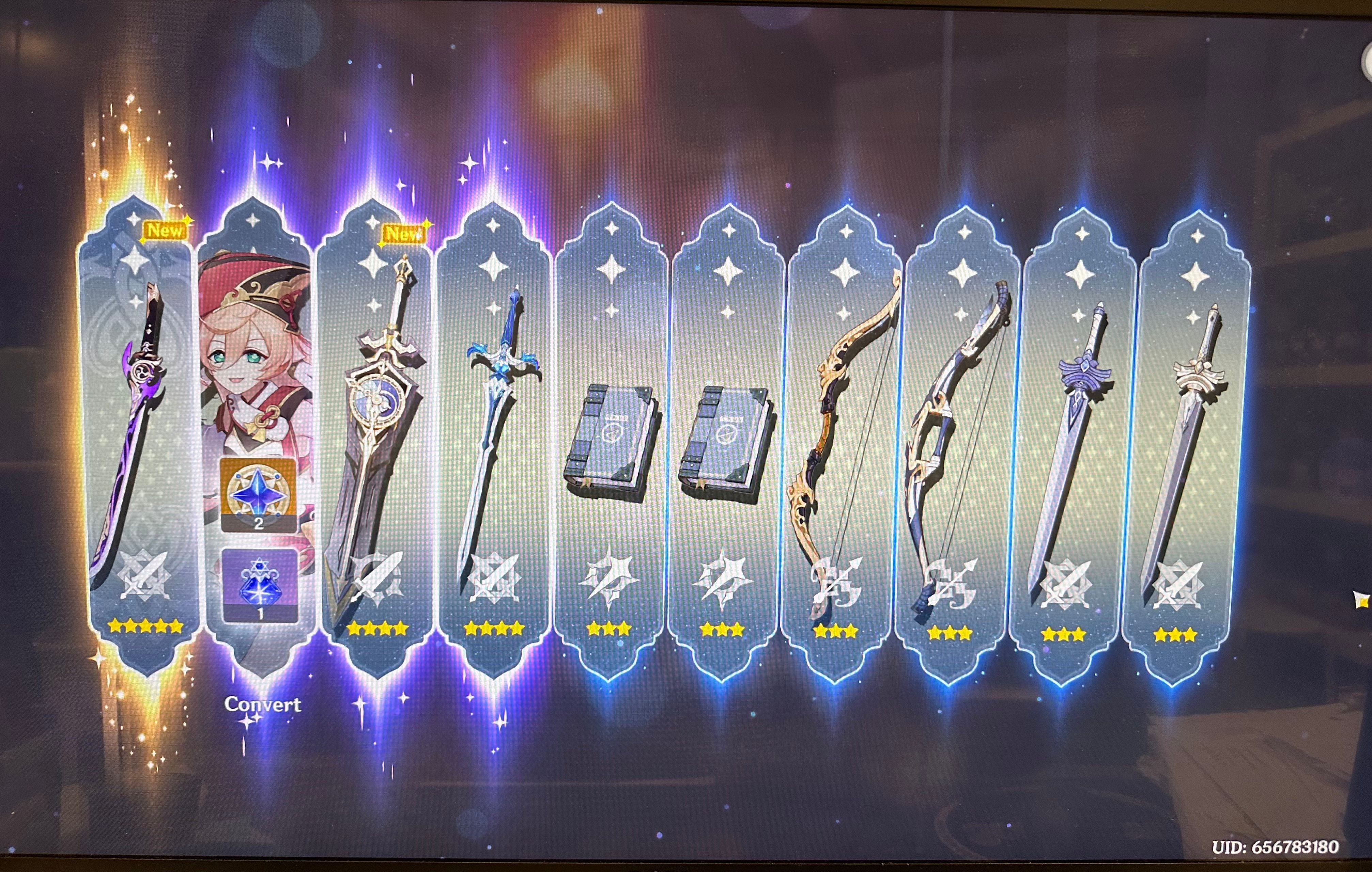 Weapon banner luck Genshin Impact | HoYoLAB