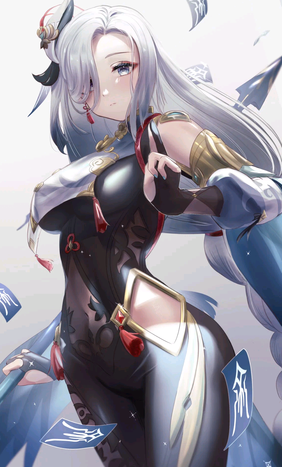 Прекрасный арт Шэнь Хэ Genshin Impact | HoYoLAB