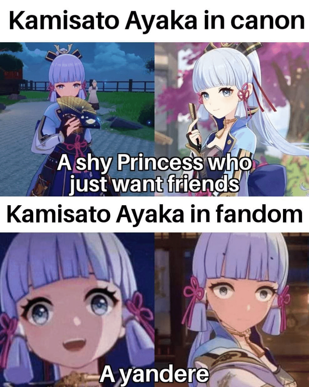 Kamisato Ayaka memes bc her banner is out Genshin Impact | HoYoLAB