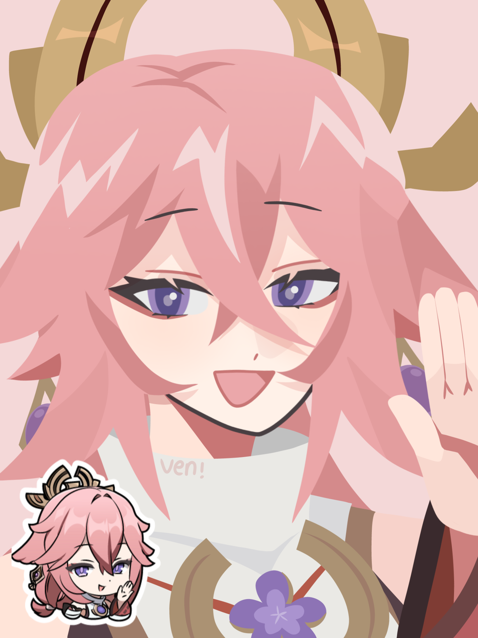 yae fanart Genshin Impact | HoYoLAB