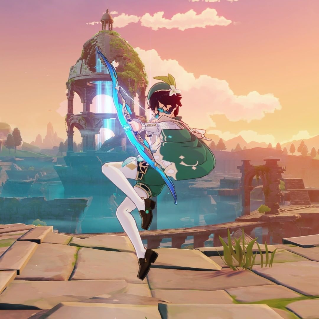 Venti in Stormterror Lair Genshin Impact | HoYoLAB