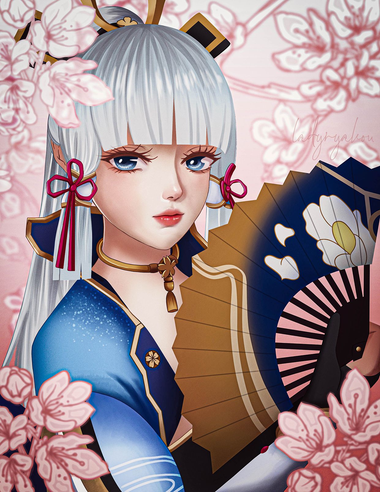 Ayaka Portrait Genshin Impact | HoYoLAB