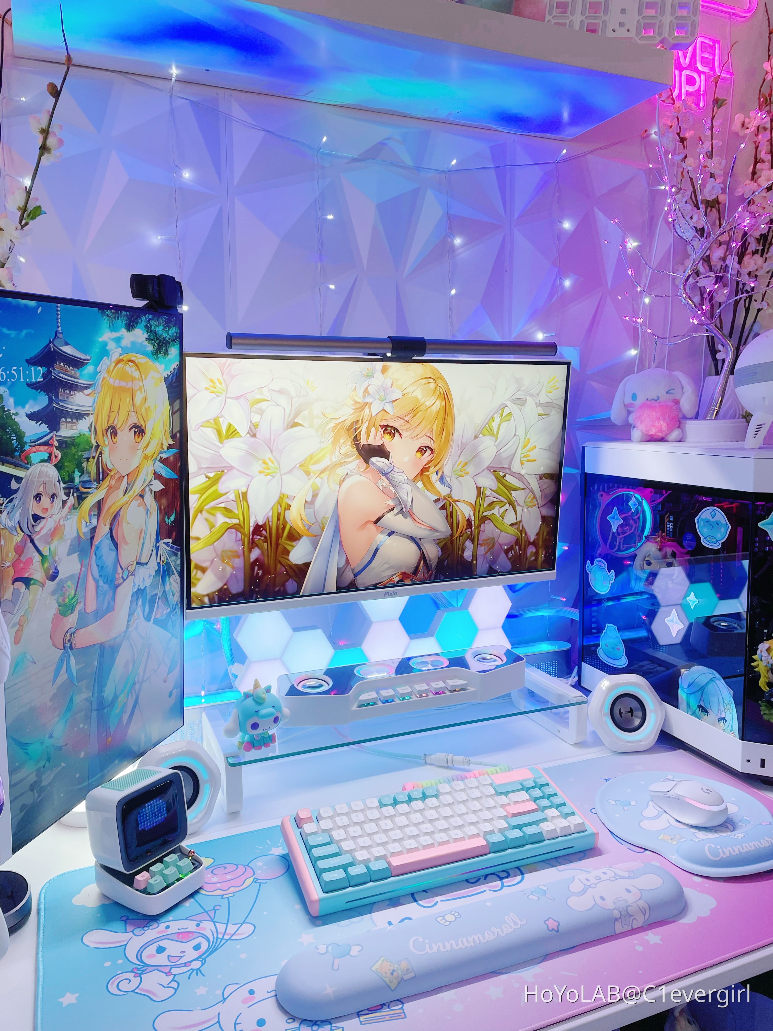 Happy Weekend💙🤍 Genshin Impact | HoYoLAB