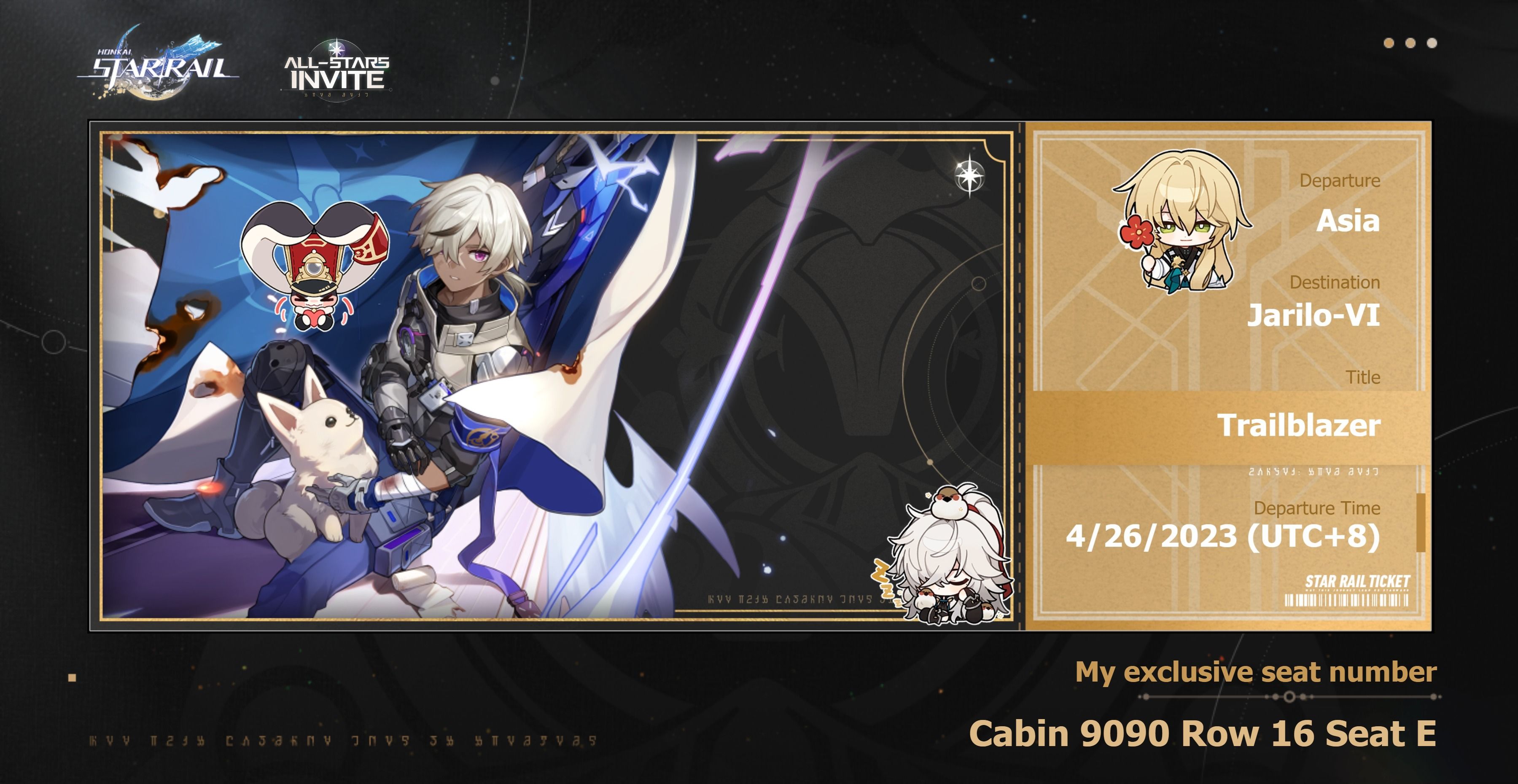 a Ticket! (crk event) Honkai: Star Rail | HoYoLAB