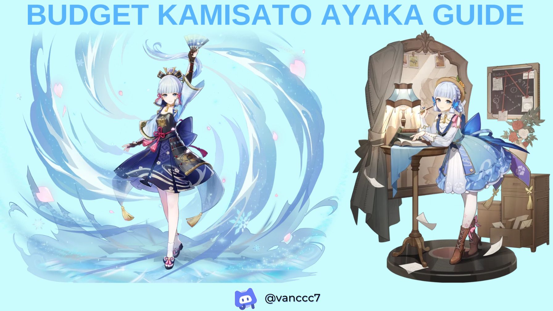 Budget Kamisato Ayaka Build Guide [Version 3.5] Genshin Impact | HoYoLAB