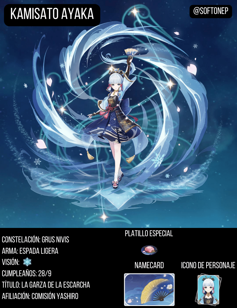 Build: Guía completa de Kamisato Ayaka [Dps] [Guía versión 3.5] | SoftoneP Genshin Impact | HoYoLAB