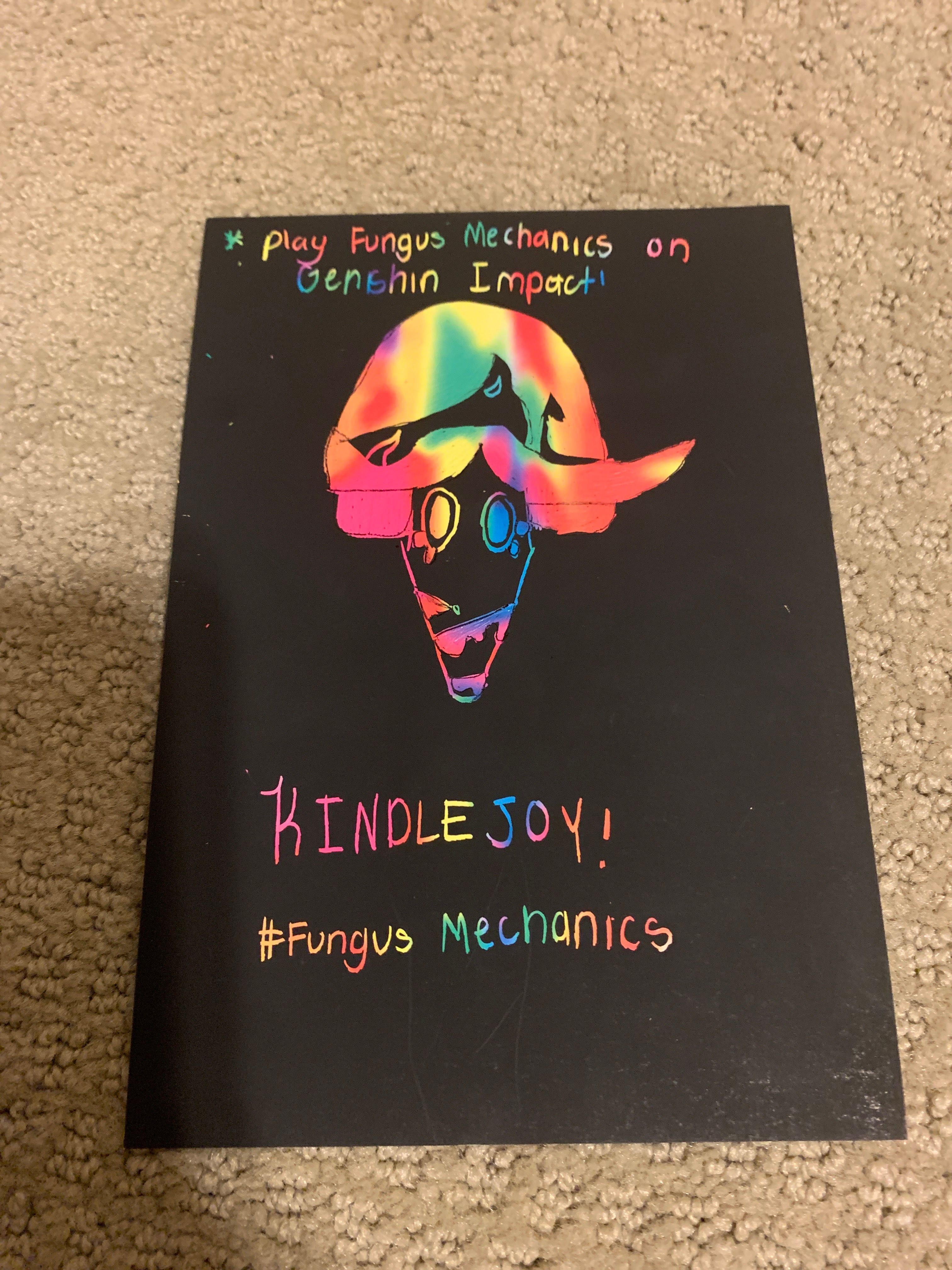 Kindlejoy rainbow art Genshin Impact | HoYoLAB