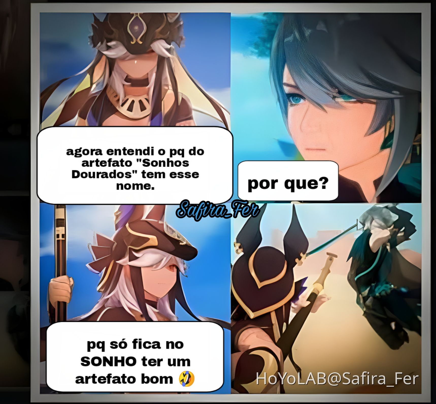 Cyno humor hehehhe Genshin Impact | HoYoLAB