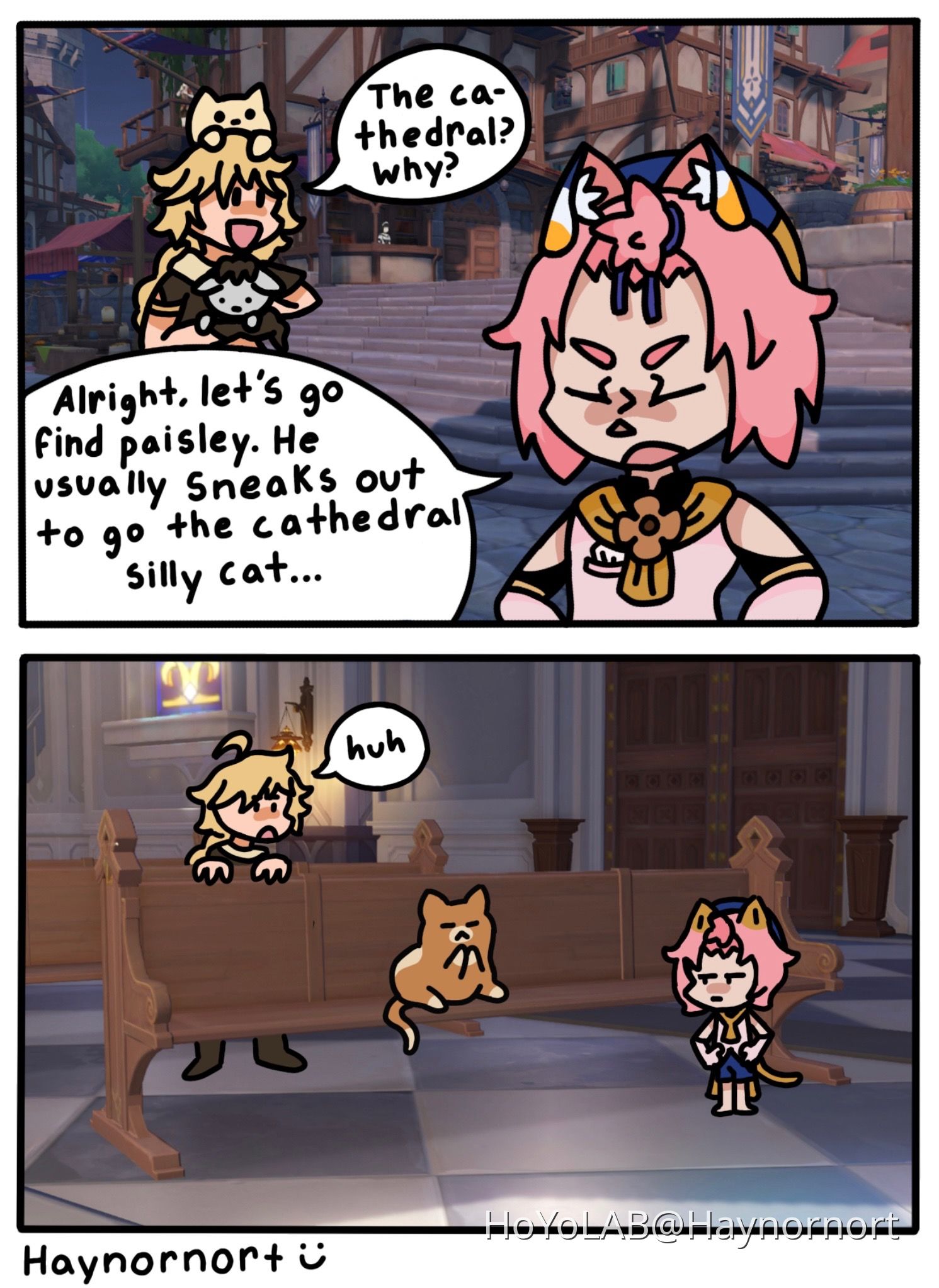 Made a new comic today hope you like it :) Genshin Impact | HoYoLAB