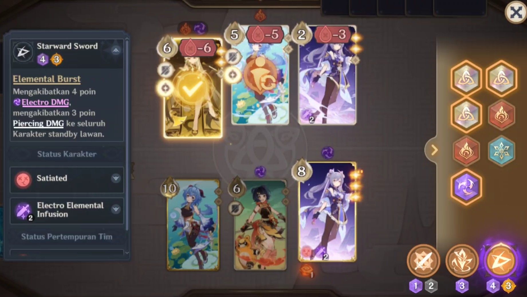 Genius Invokation TCG Keqing X Xiangling Genshin Impact | HoYoLAB