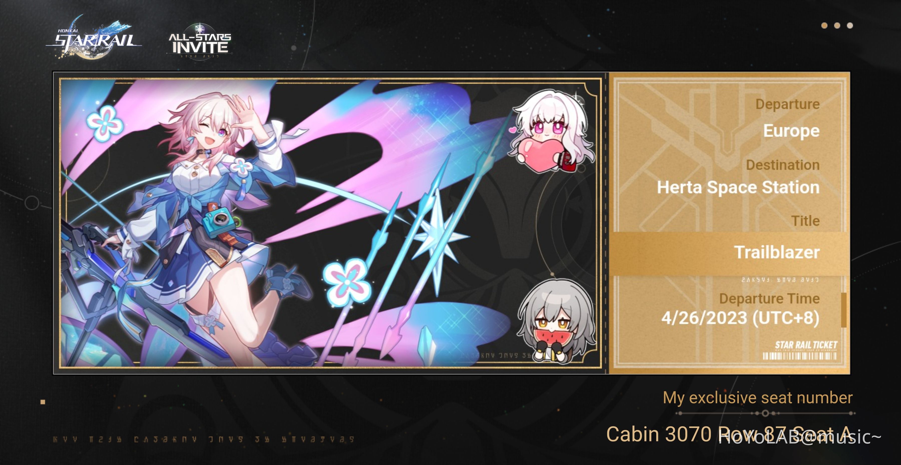 honkai: star rail. ticket Honkai: Star Rail | HoYoLAB