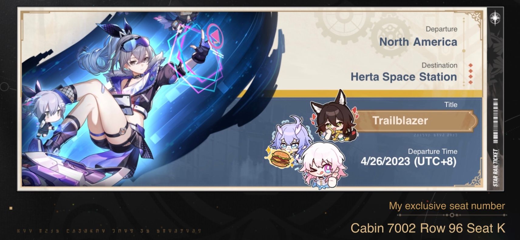 Astral Express Ticket Honkai: Star Rail | HoYoLAB