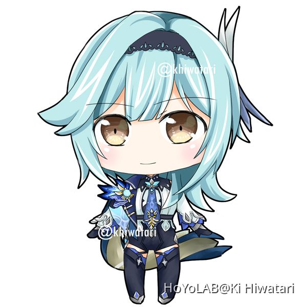 Chibi Eula Genshin Impact | HoYoLAB