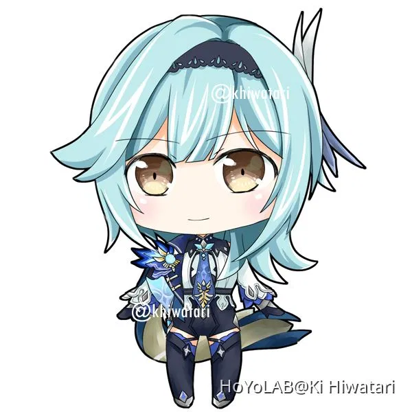 Chibi Eula Genshin Impact | HoYoLAB