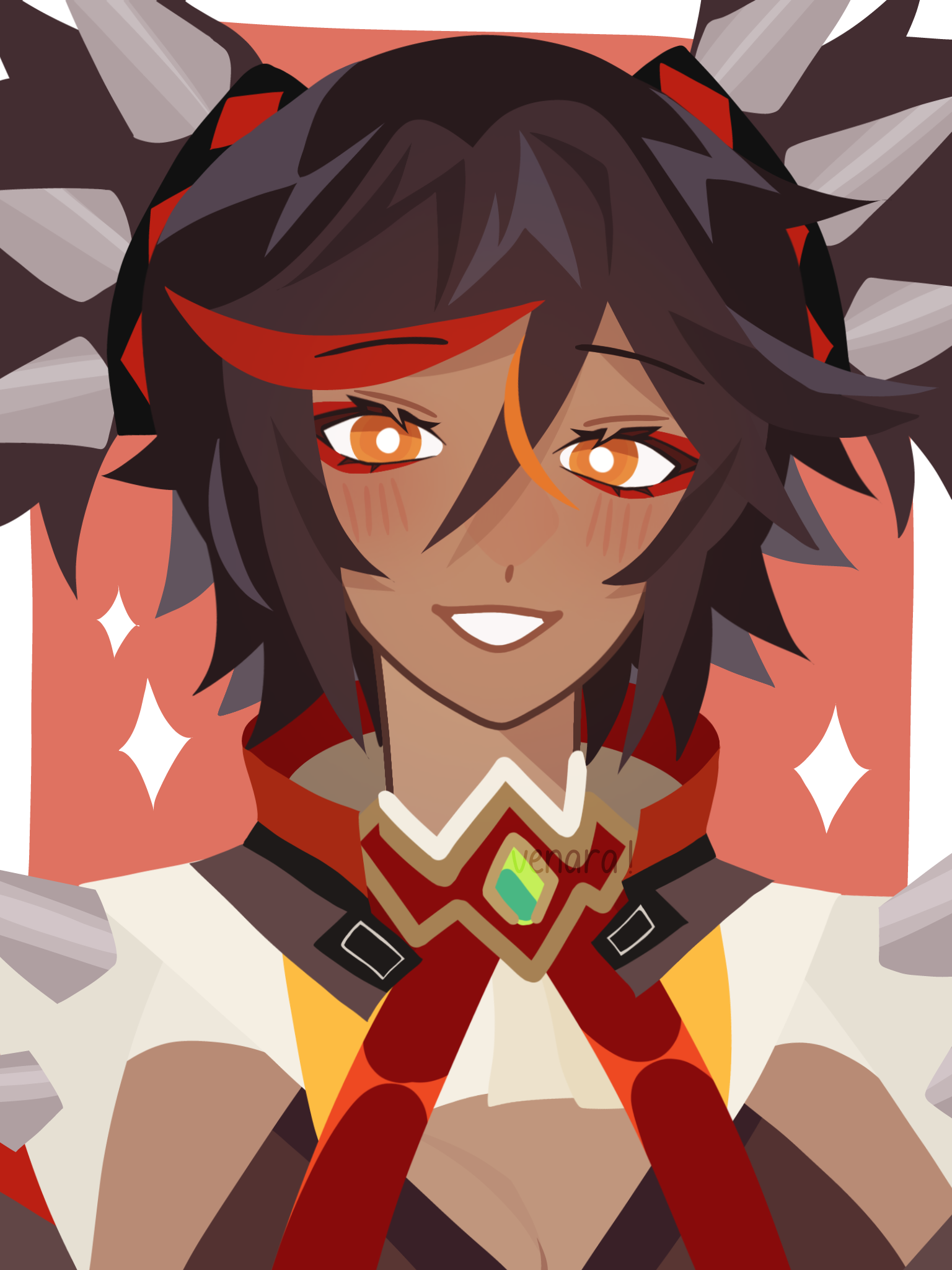 Xinyan Fanart Genshin Impact | HoYoLAB