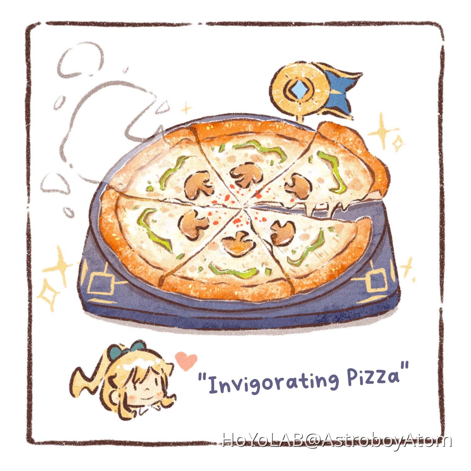 Invigorating Pizza : Jean's special dish Genshin Impact | HoYoLAB