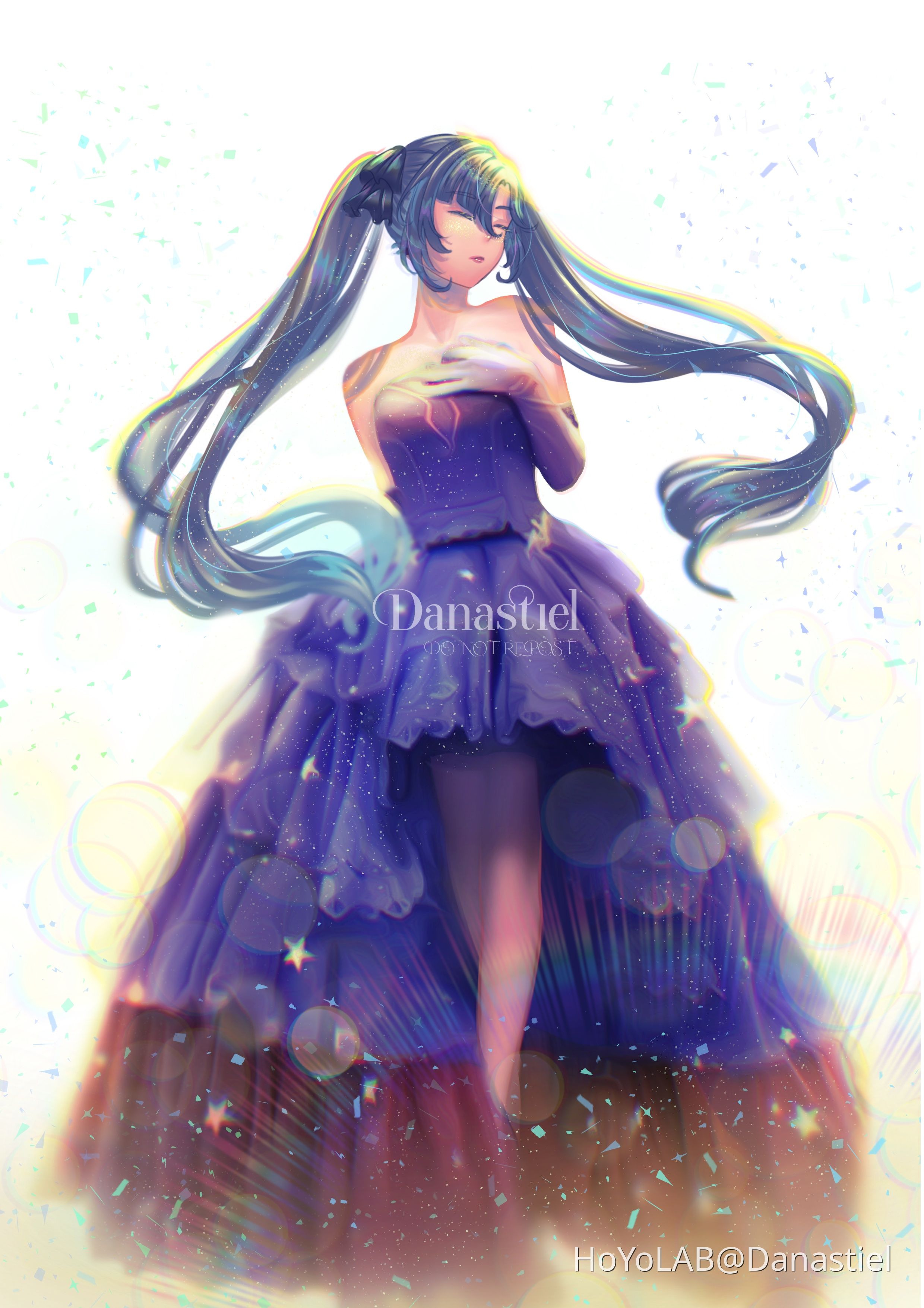Mona in that twitter dress Genshin Impact | HoYoLAB