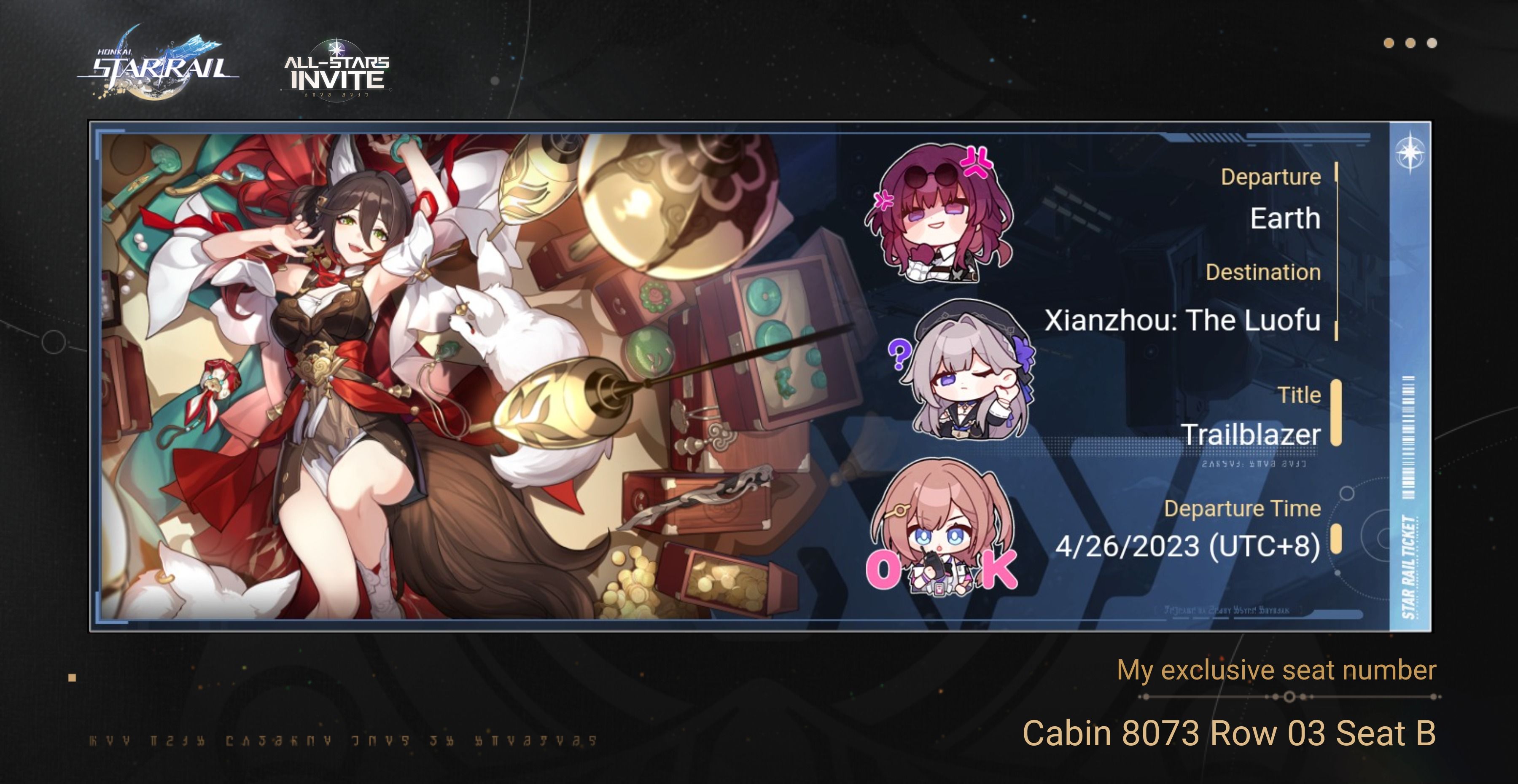 HSR All Stars Invite Honkai: Star Rail | HoYoLAB