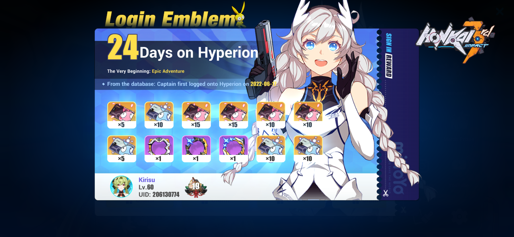 Honkai sharing Honkai Impact 3rd | HoYoLAB