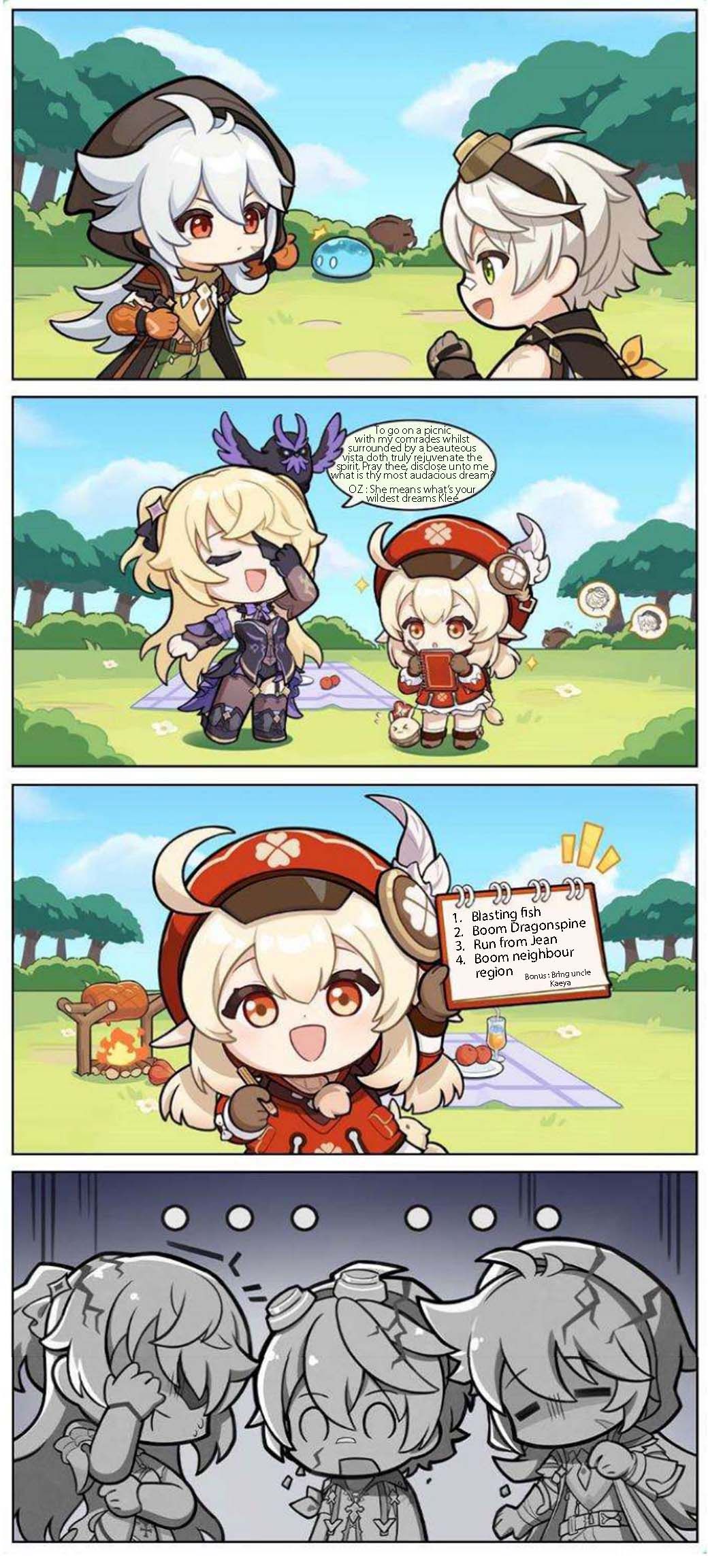 Klee wants to boom boom Genshin Impact | HoYoLAB