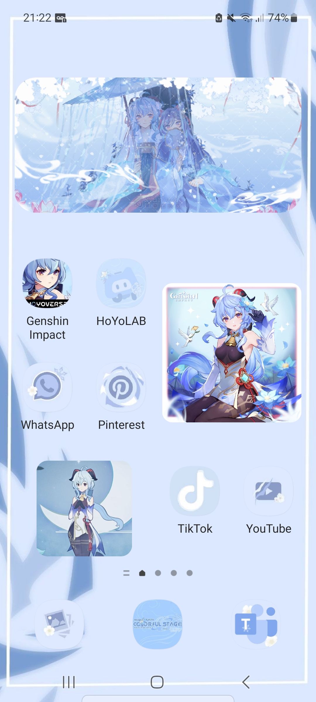 My phone theme! Genshin Impact | HoYoLAB