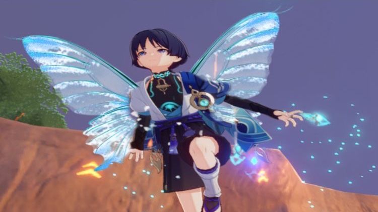 Wanderer is a butterfly Genshin Impact | HoYoLAB