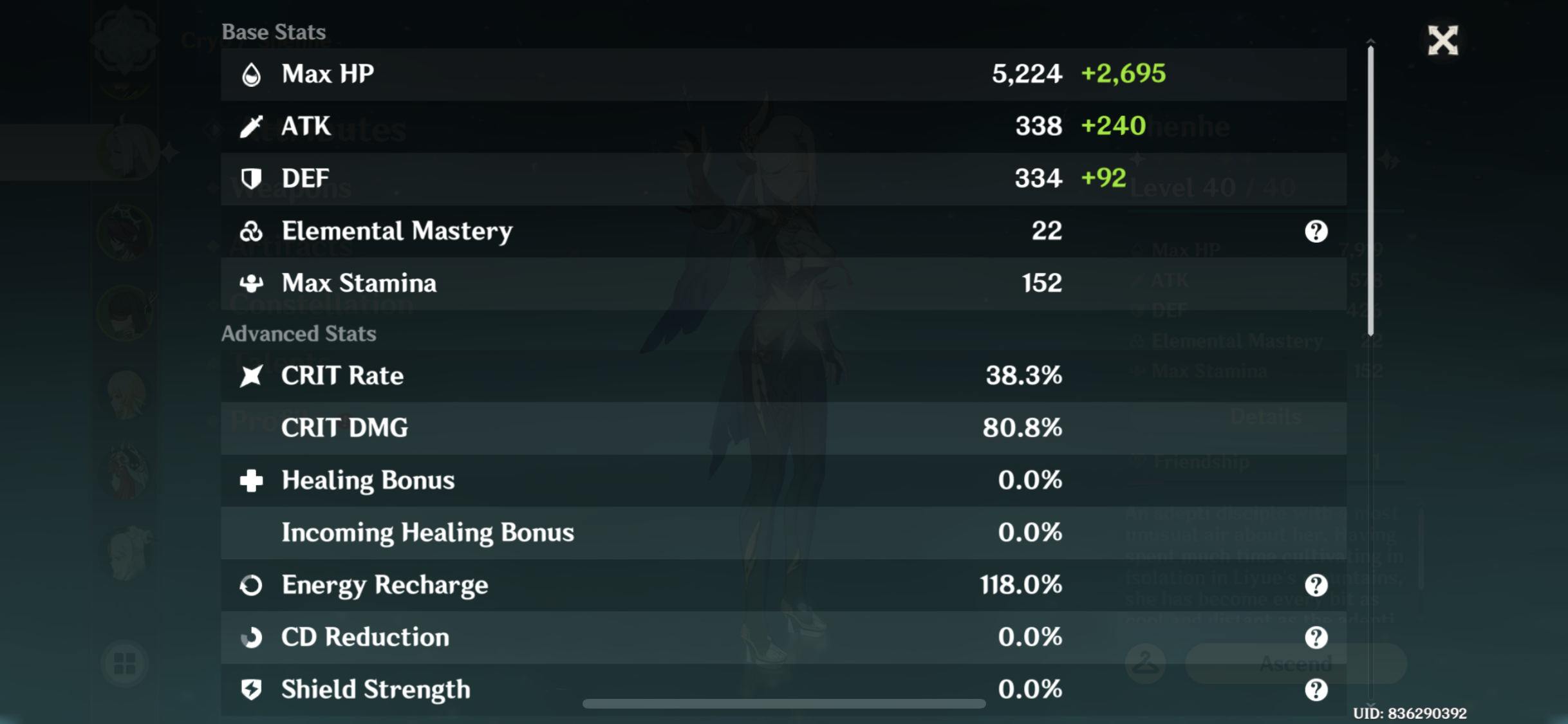 Heres my builds :) Genshin Impact | HoYoLAB