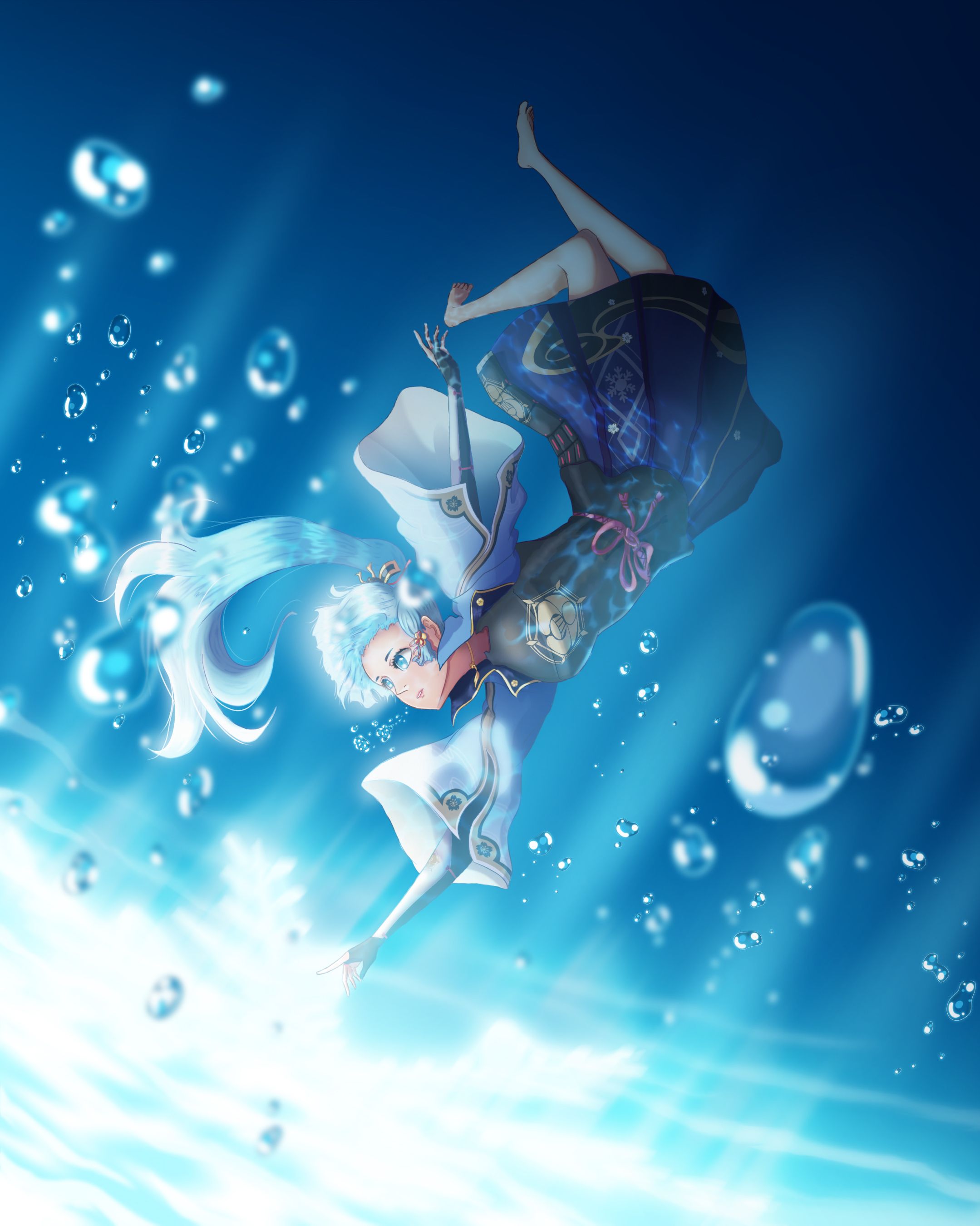 Ayaka Fan Art Genshin Impact | HoYoLAB