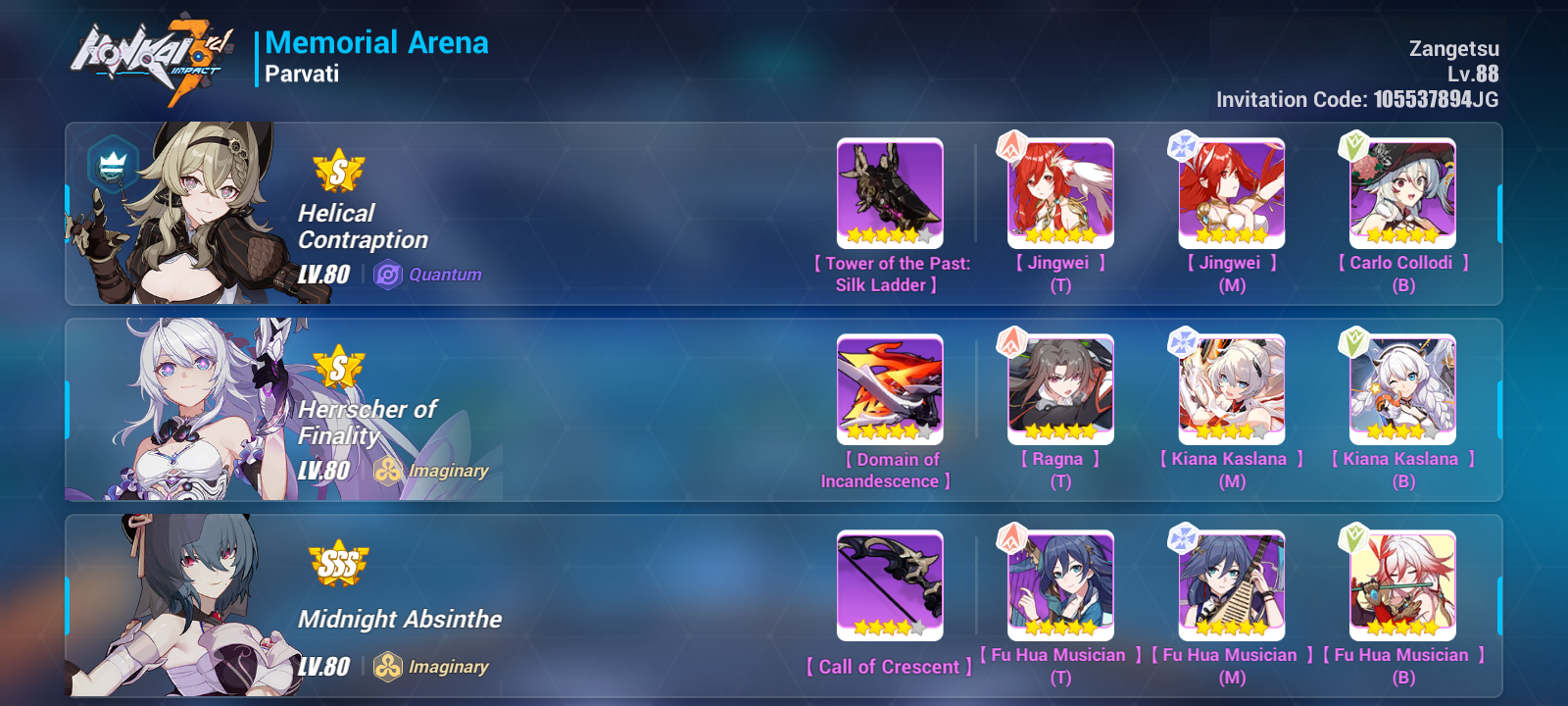 Fire team:) Honkai Impact 3rd | HoYoLAB