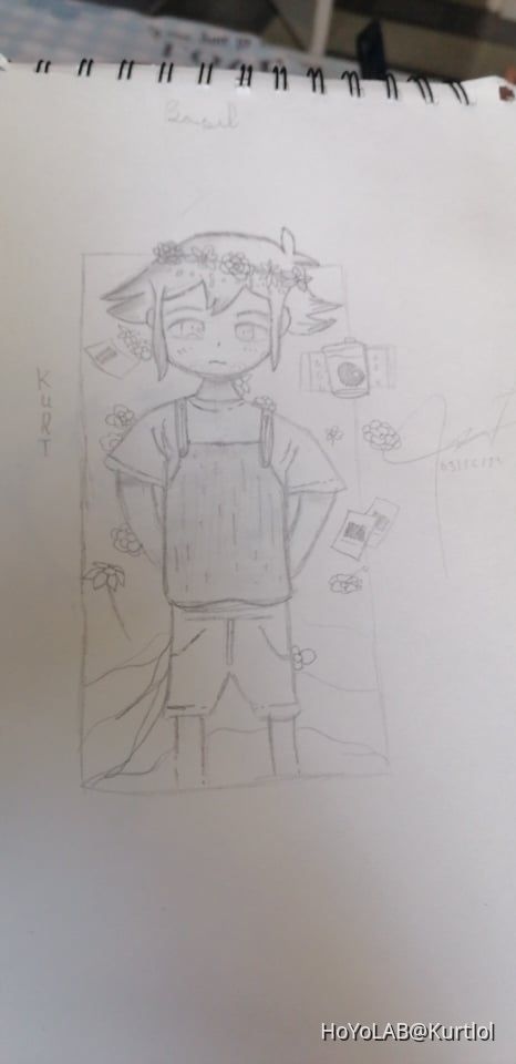 Basil fan art! Genshin Impact | HoYoLAB