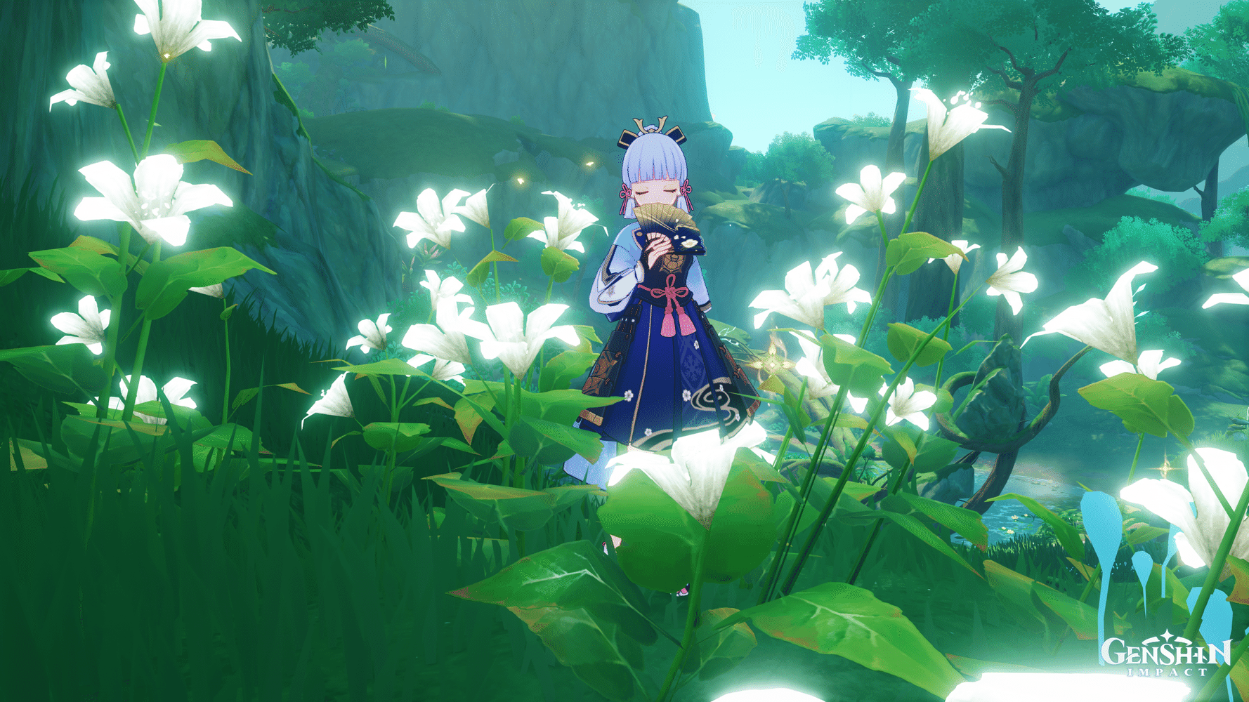 Ayaka amidst the Sumeru flowers~ Genshin Impact | HoYoLAB