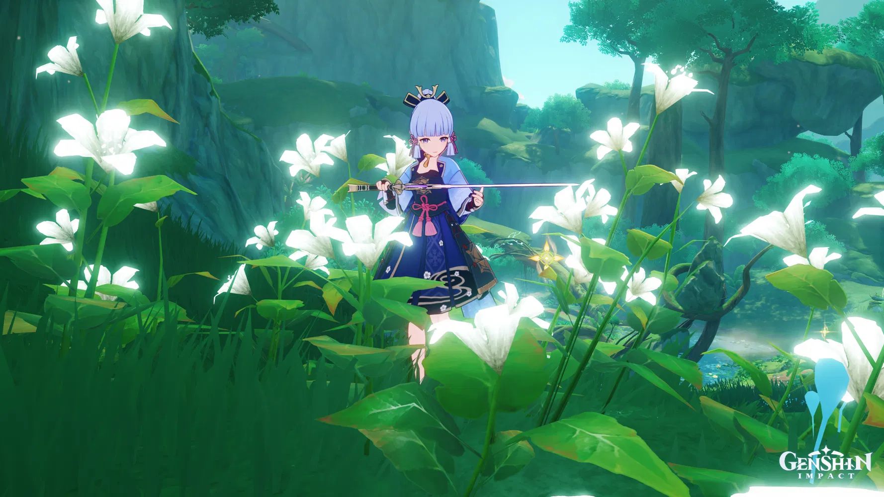 Ayaka amidst the Sumeru flowers~ Genshin Impact | HoYoLAB