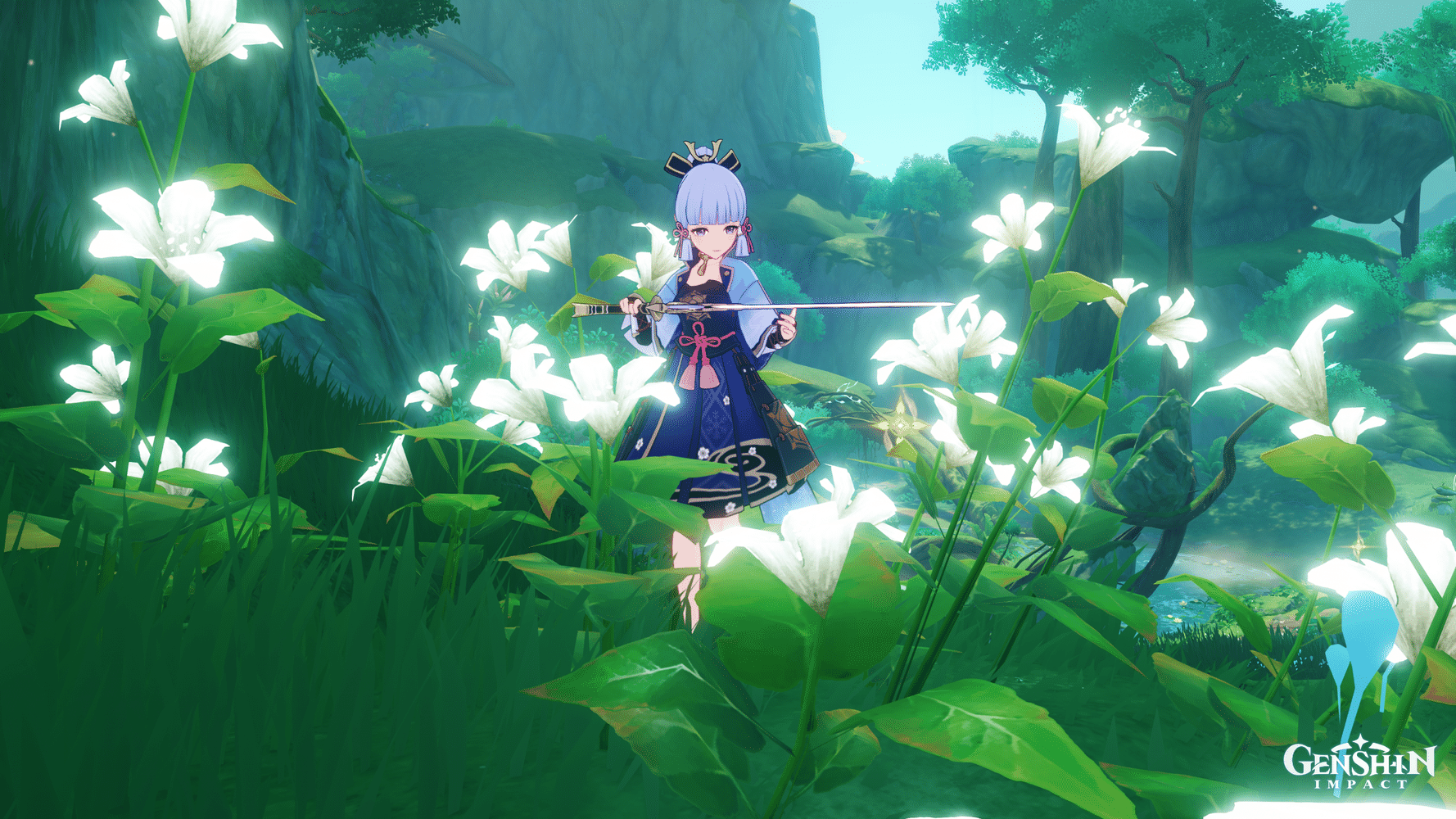 Ayaka amidst the Sumeru flowers~ Genshin Impact | HoYoLAB