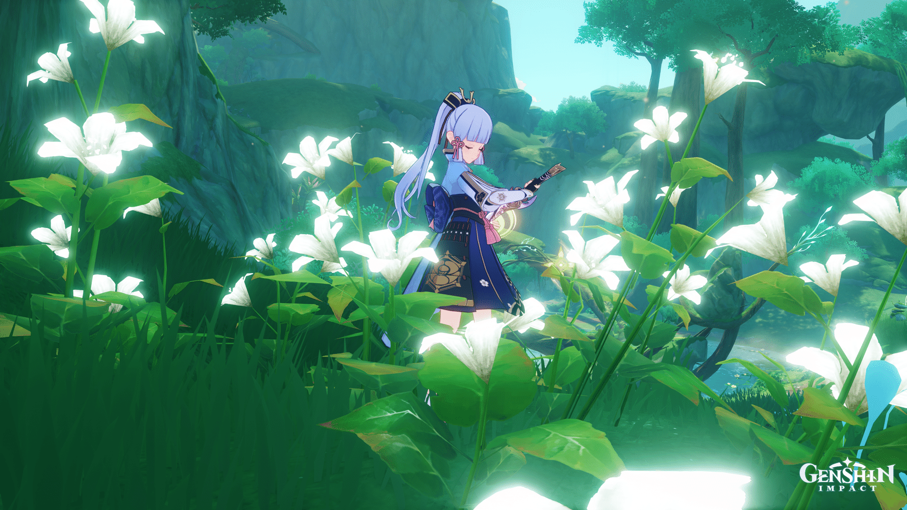 Ayaka amidst the Sumeru flowers~ Genshin Impact | HoYoLAB