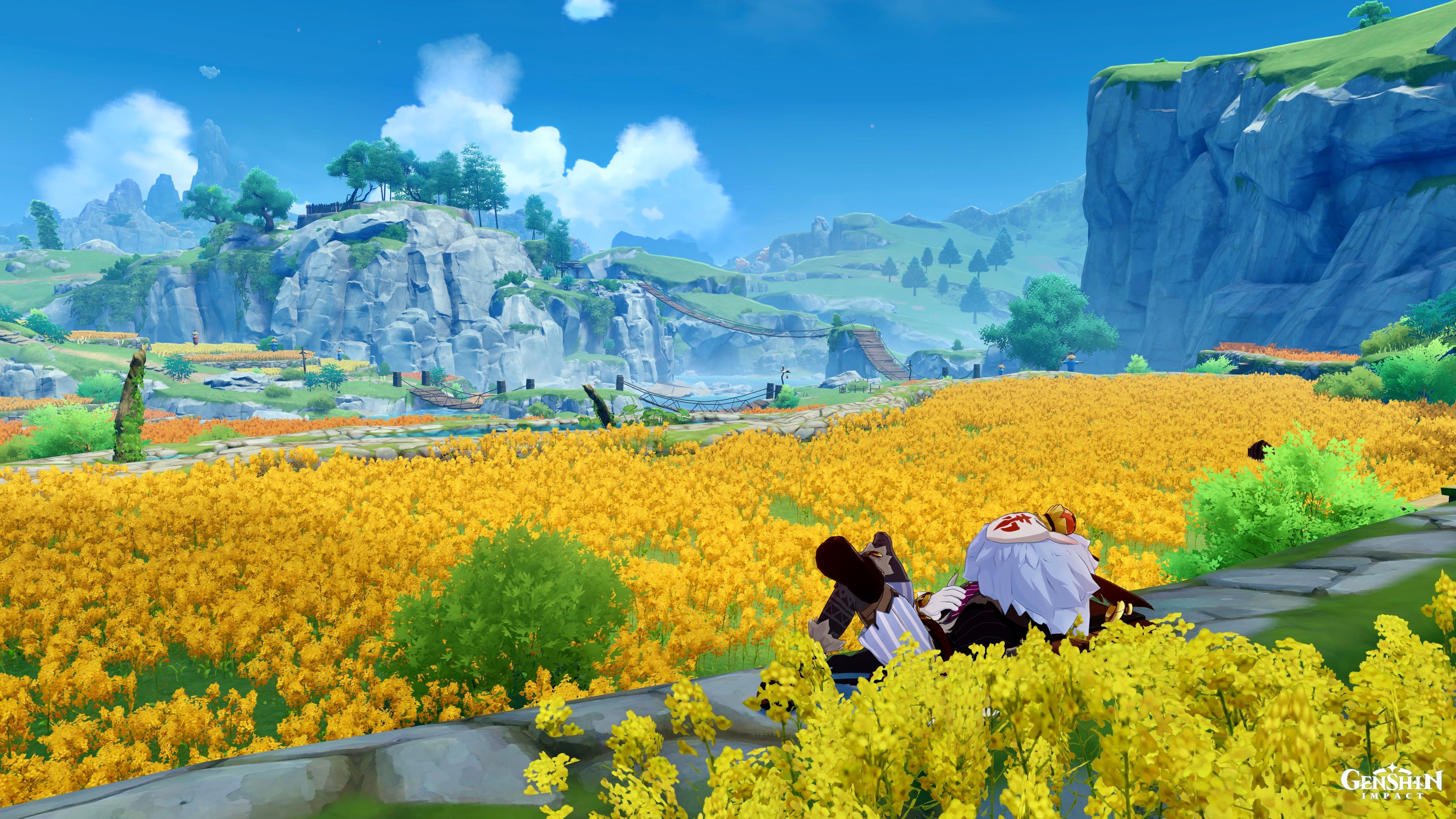 I’m pretty sure they hold the secret to a chill life. Genshin Impact ...