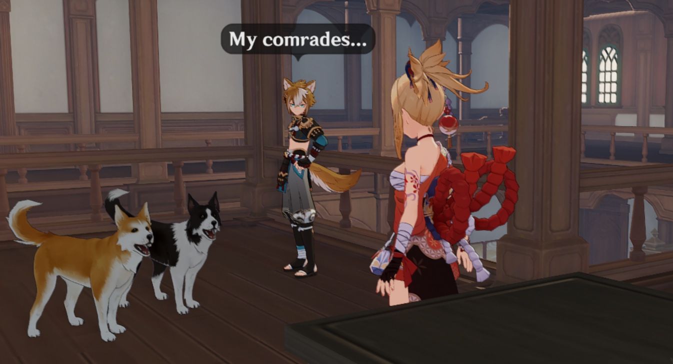 Gorou’s comrades Genshin Impact | HoYoLAB