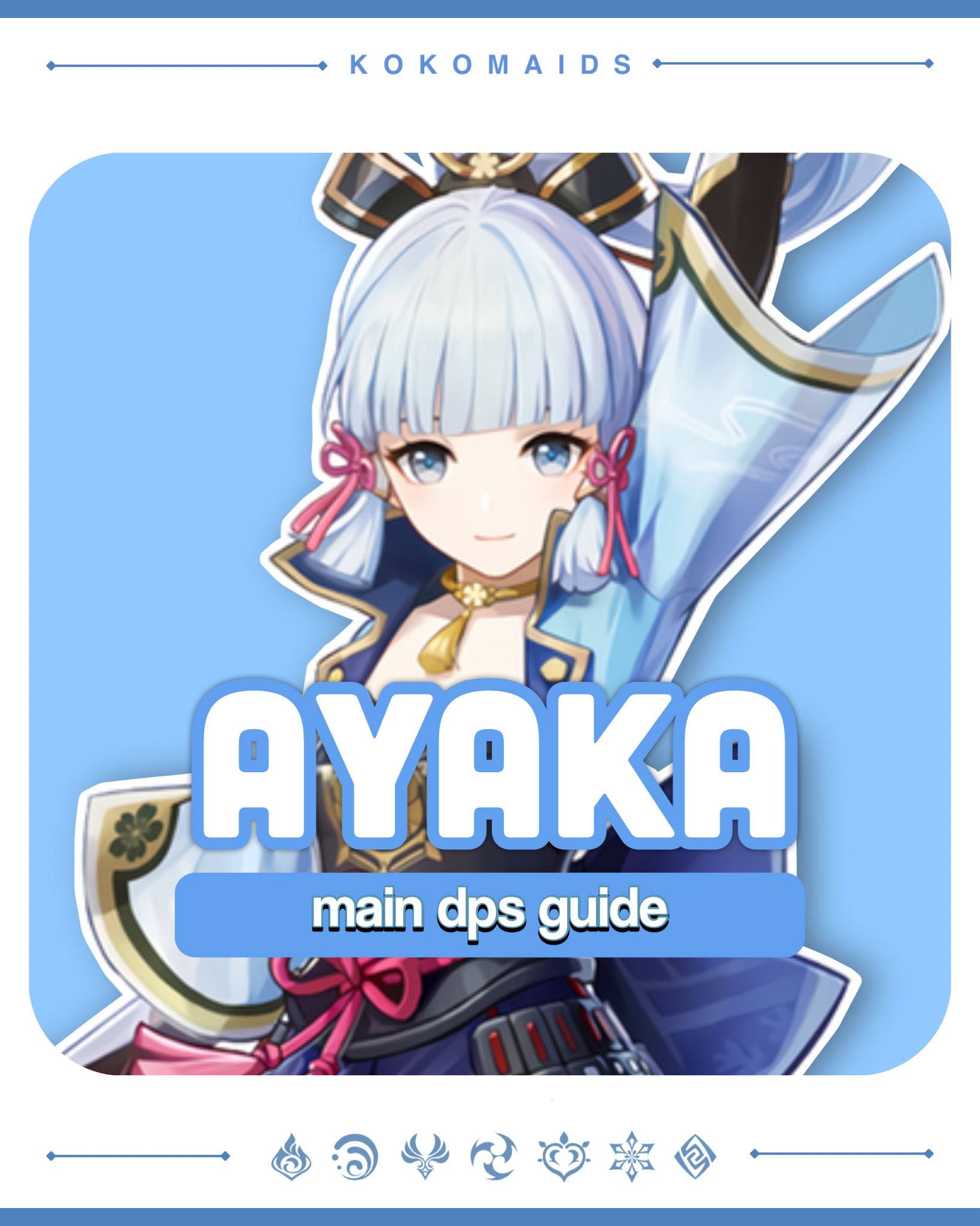 [3.5] AYAKA MAIN DPS GUIDE Genshin Impact | HoYoLAB