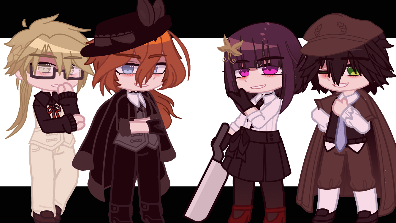 BSD Characters Pt. 2^^ || (GachaClub) | HoYoLAB