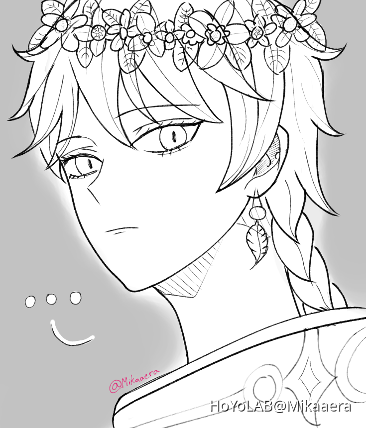 Flower crown Aether>>>>> Genshin Impact | HoYoLAB